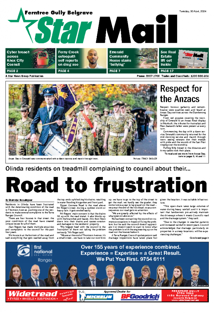 Mail - Ferntree Gully Star Mail - 30th April 2024 | Ferntree Gully Star ...